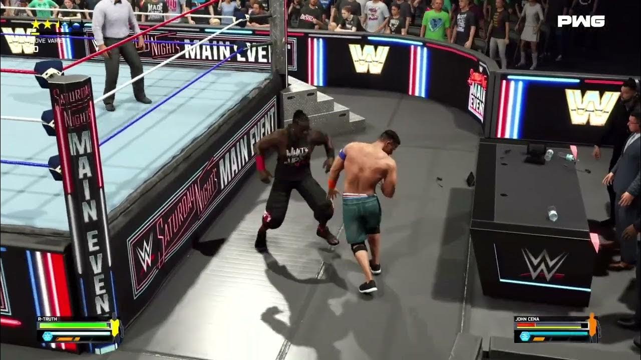 John Cena vs R-Truth - Saturday Night's Main Event - WWE 2K25 (Gameplay) - YouTube