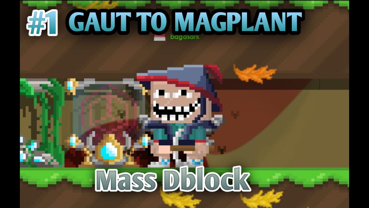 Live Growtopia Indonesia GAUT To Magplant | Mass Display Block Day 11 ...