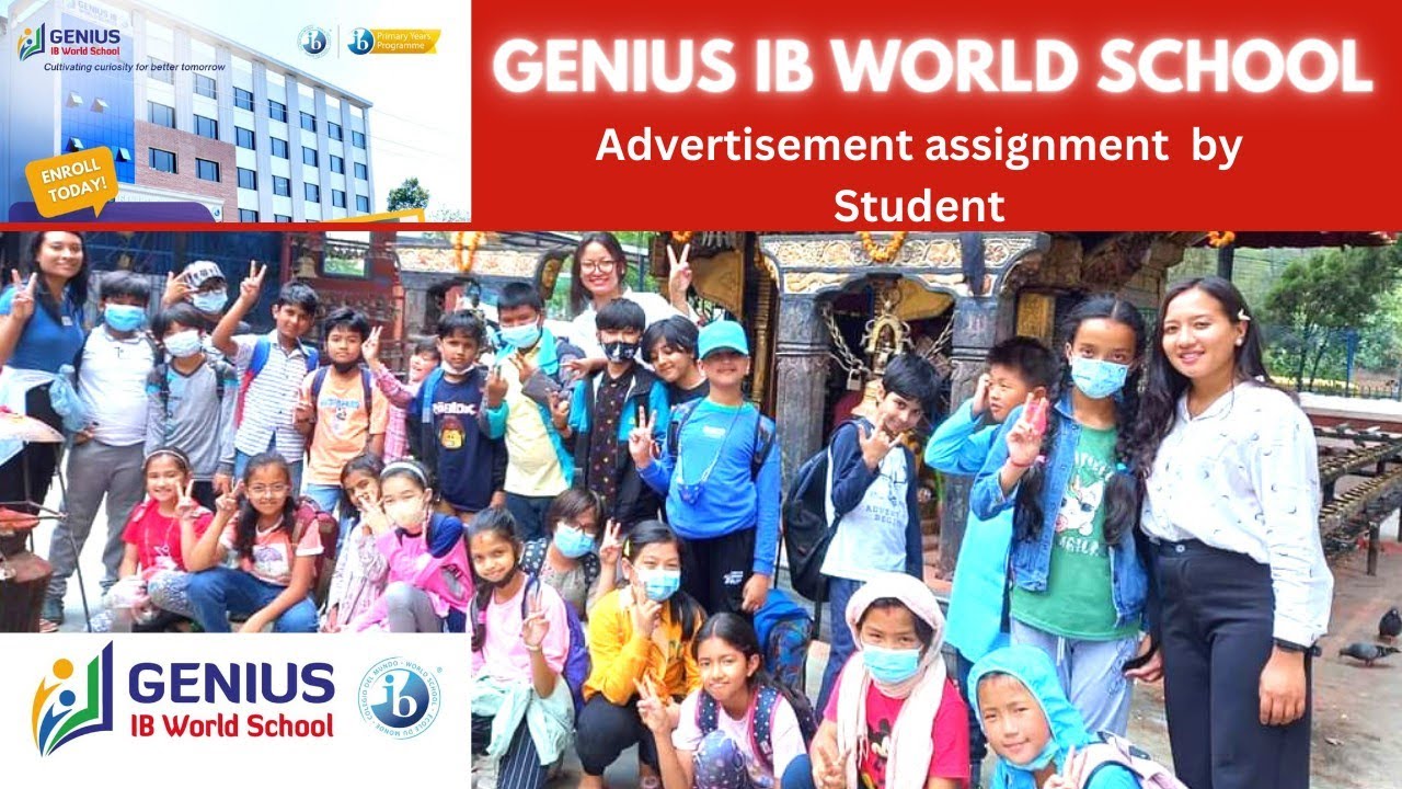 Advertisement assignment by Student | | Anubhav Sigdel | Genius IB ...
