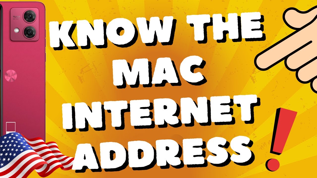 how to know the mac internet address Motorola Moto G54 5G, G84, G73 ...