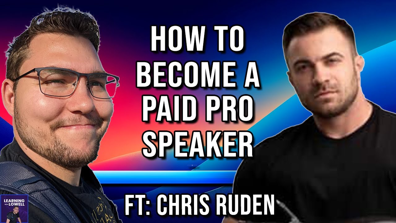 Becoming a Paid, Professional Key Note Speaker - Chris Ruden | Learning ...