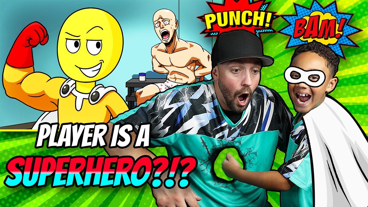 PLAYER vs. ONE PUNCH MAN?! (Cartoon Animation) @GameToonsOfficial ...