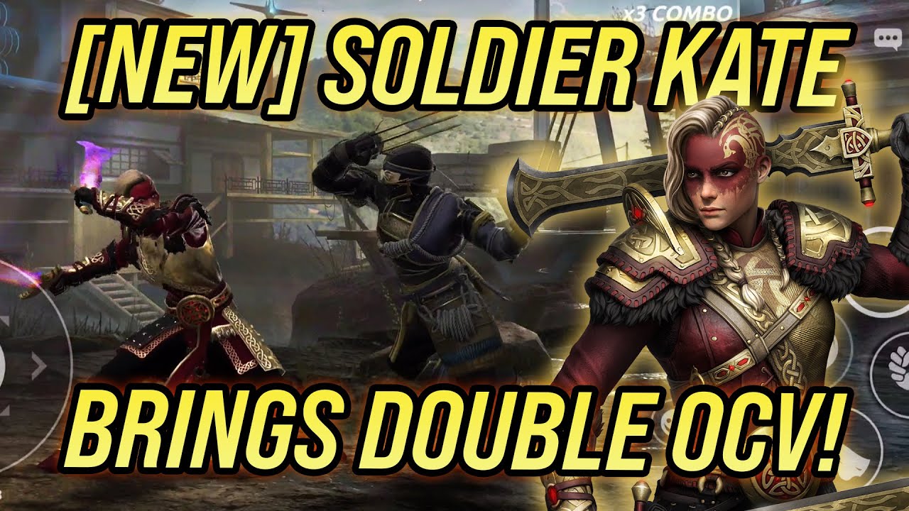 Soldier Kate presents Double OCV! 🔥 - Shadow Fight 4 Arena - YouTube
