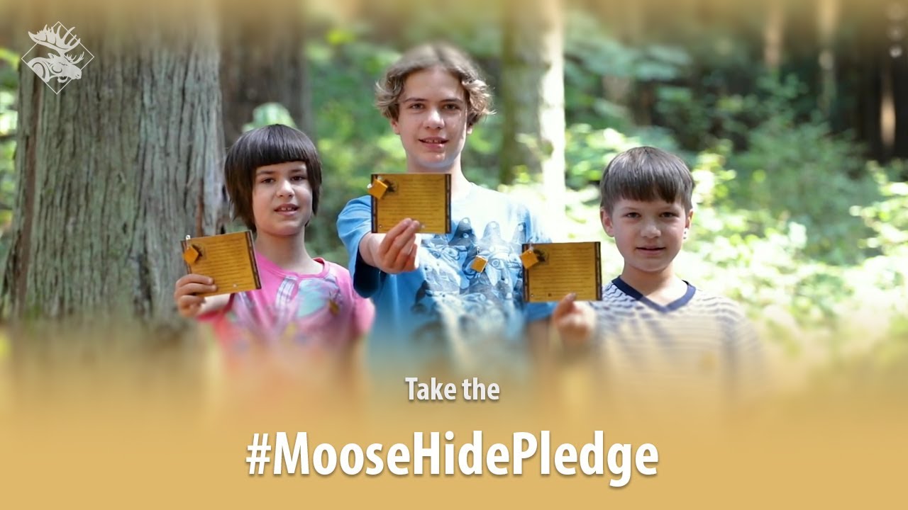 Commit to End Violence: Take the Moose Hide Pledge - YouTube