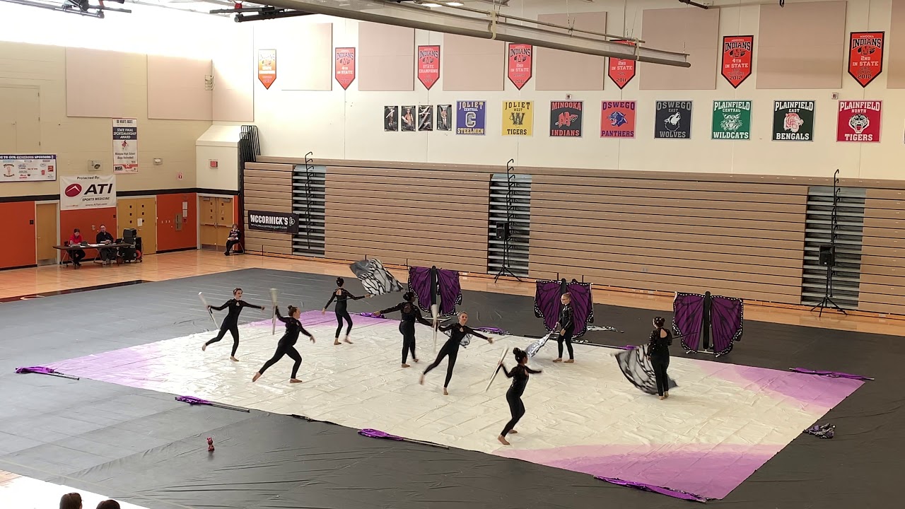 Stevenson Cadet Winter Guard 2019 - YouTube