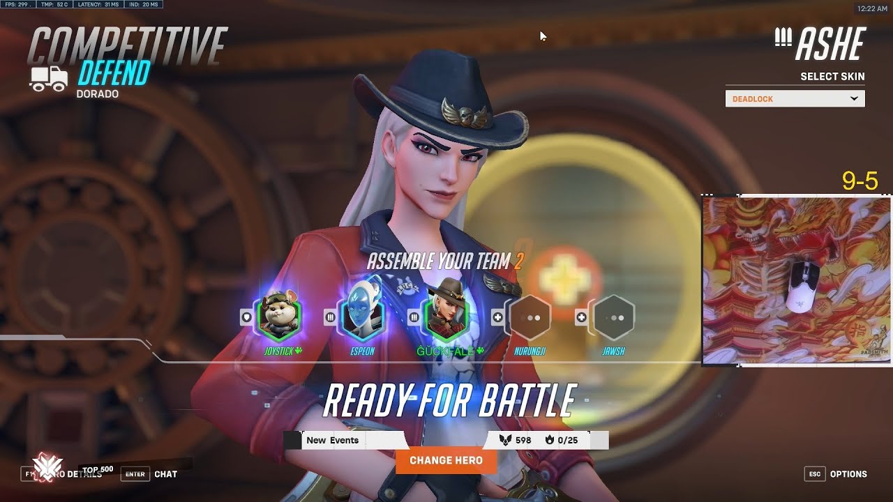 God Of Dps Role Gale Insane Cassidy Ashe Gameplay Overwatch 2
