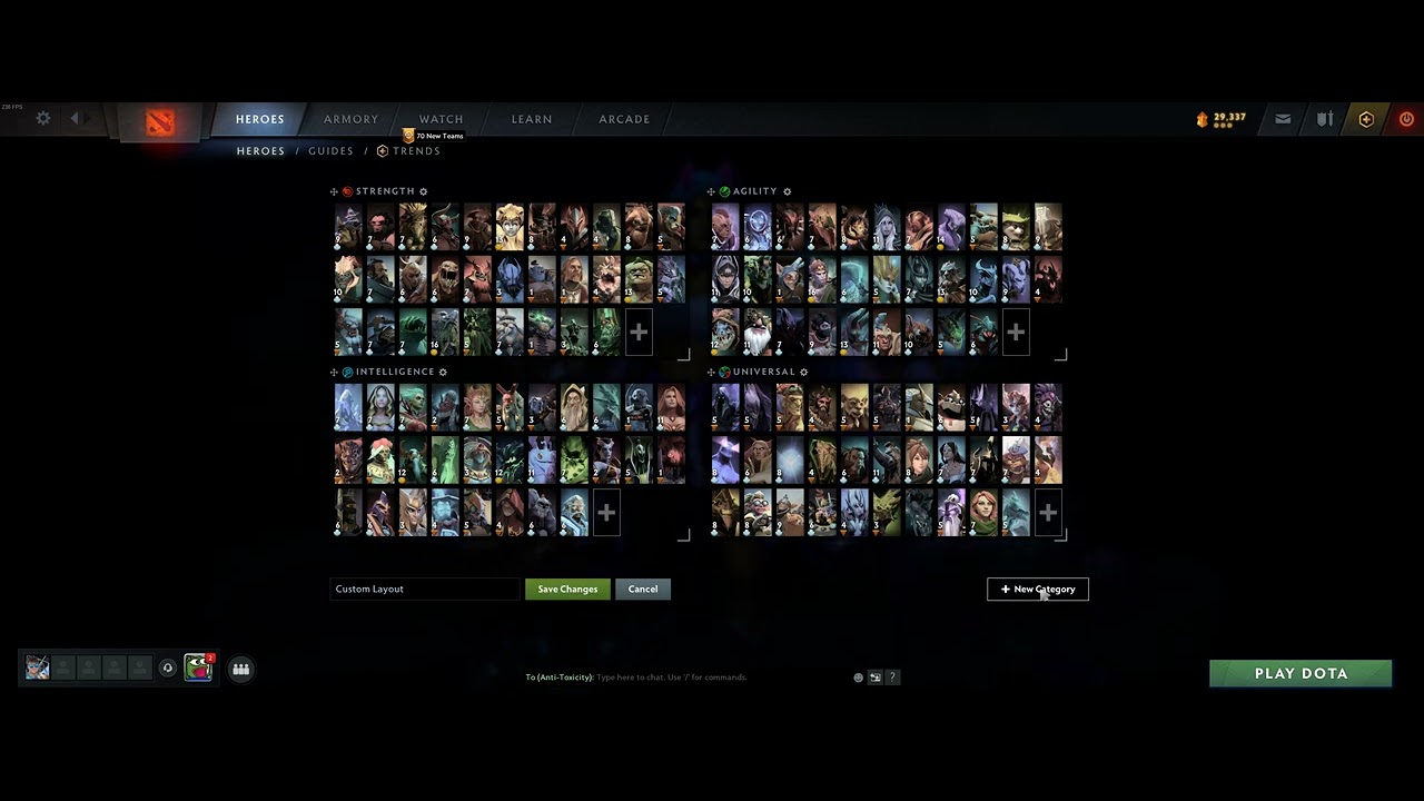 Dota 2 Hero Grid Layout Manager is a complete dumpster fire - YouTube