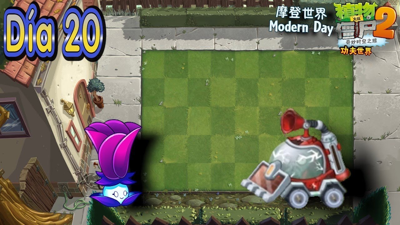 Plantas vs Zombies 2: China | Tiempos Modernos | Día 20 Solar Car ...