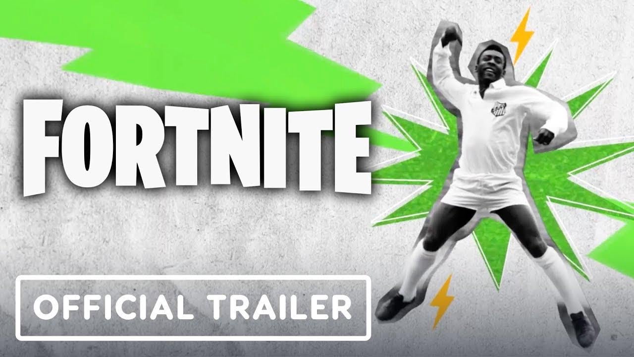 *NEW* Fortnite x Pelé emote released (Pelé Air Punch) - YouTube