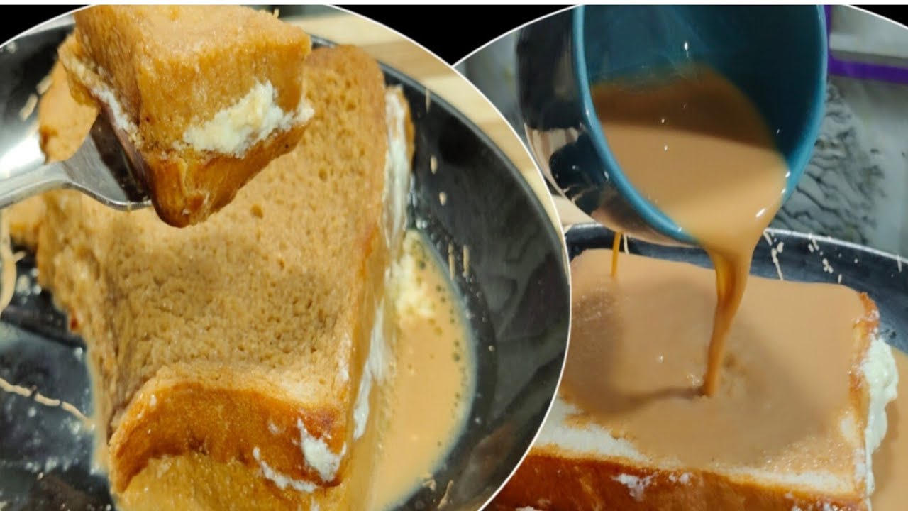 New Trending Creamy Bread Chai Recipe | Bun Maska Karak Chai ...