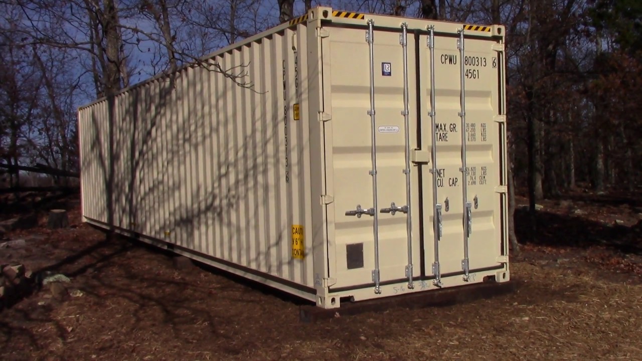 Various Shipping Container Options for the Homestead - Part 2 - YouTube