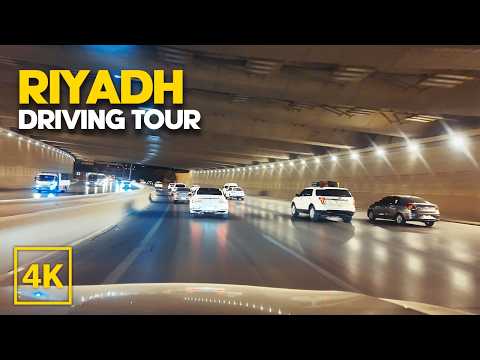 Riyadh 2025 - Driving Tour in 4K | Riyadh Nightlife