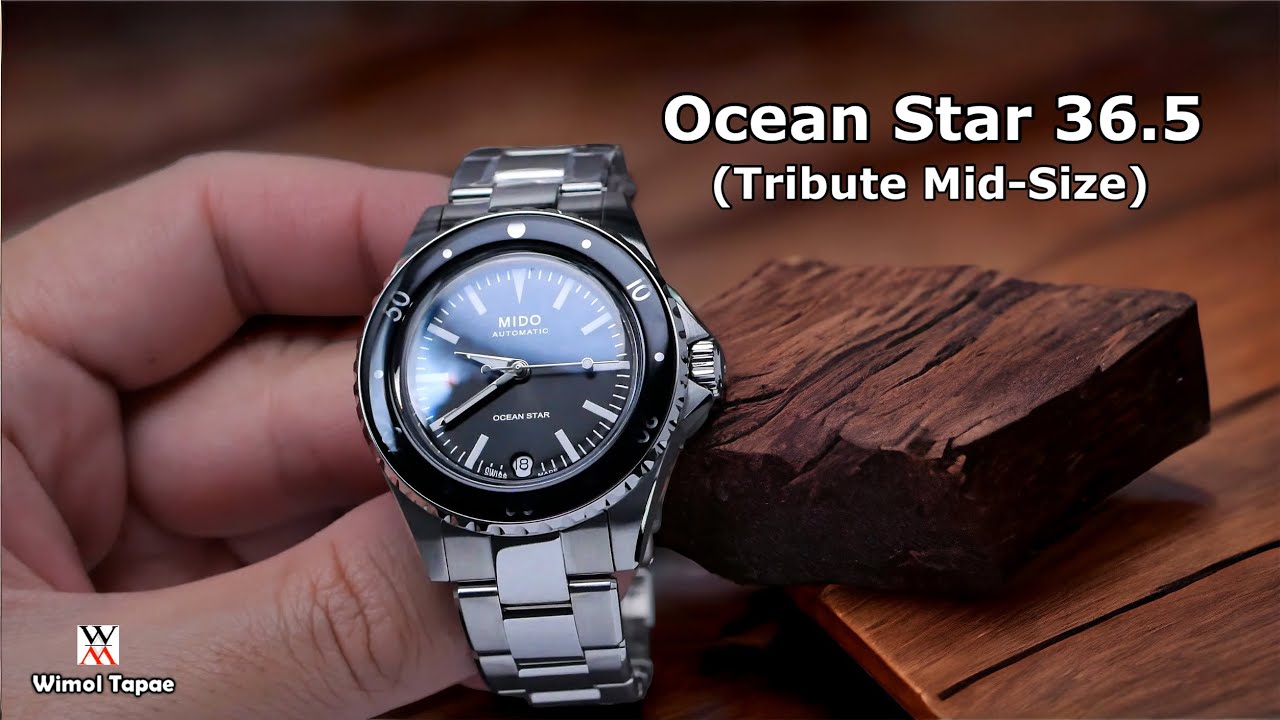 รีวิว Mido Ocean Star 36.5 - Wimol Tapae - YouTube