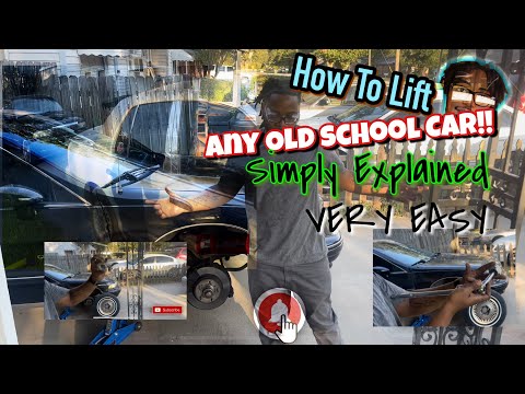 How To Lift Any Old School Car with Coil Spring Spacers. Simply Explained!!