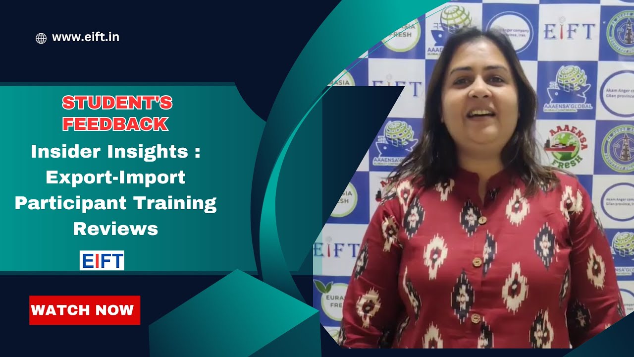 Insider Insights: Export-Import Participant Training Reviews | Series ...