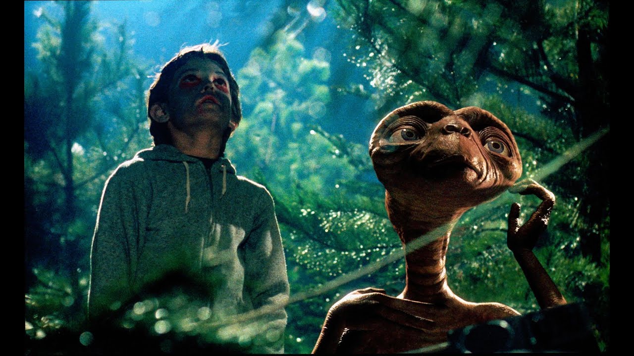 E.T. the Extra-Terrestrial (1982) Steven Spielber Drew Barrymore Henry ...