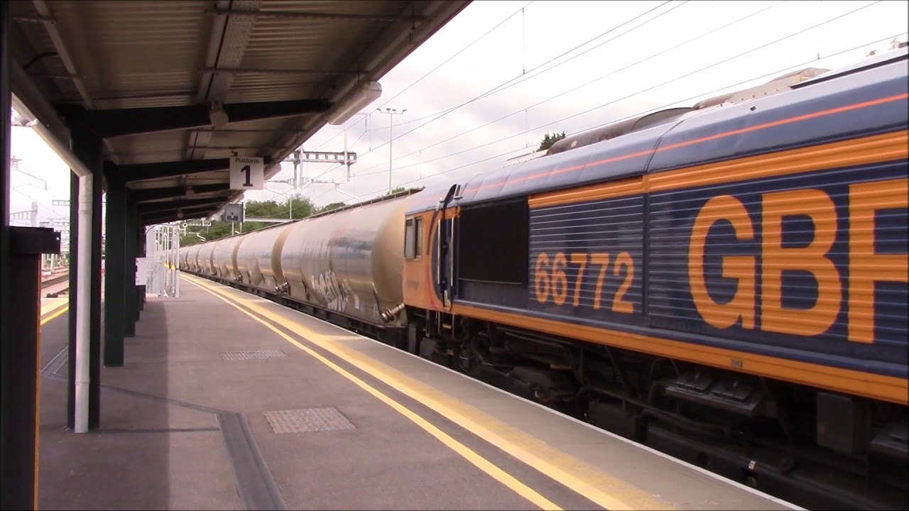 Bristol Parkway | Class 66772 | 06/07/19 | - YouTube