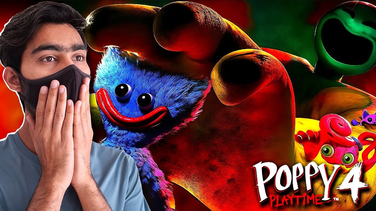 I Played POPPY PLAYTIME Chapter 4! - YouTube
