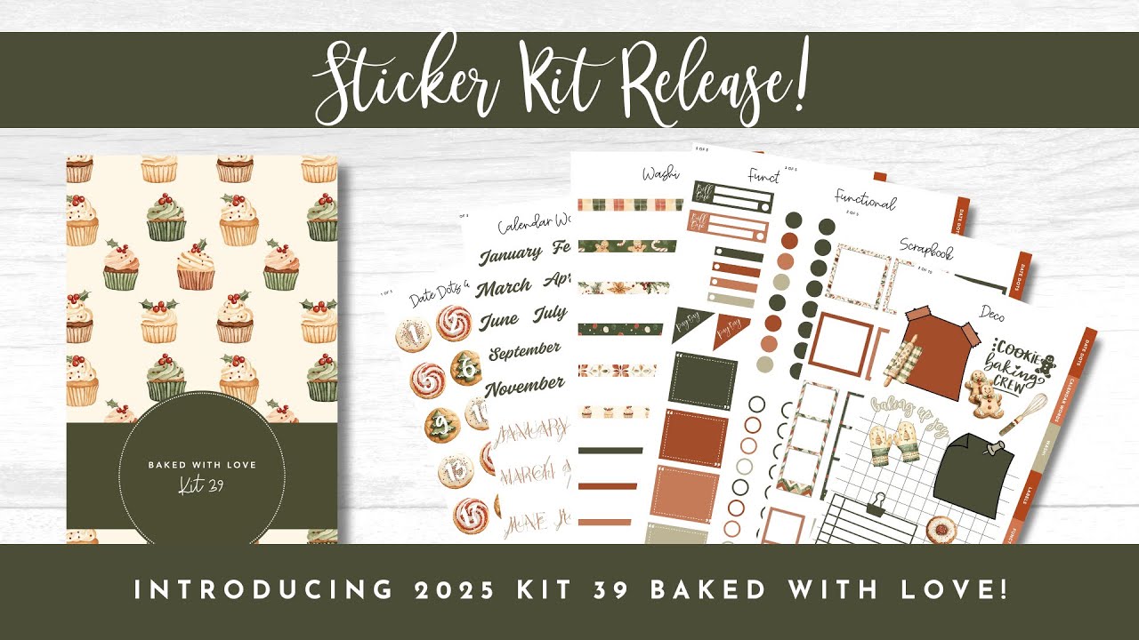 P2P NEW Sticker Book & Matching Goodies 🎉 | Kit 39 Baked with Love ...