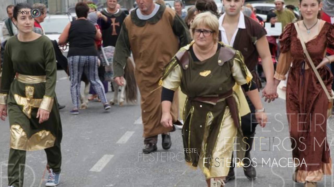 PROMO,FESTA MEDIEVAL EN MACEDA - YouTube