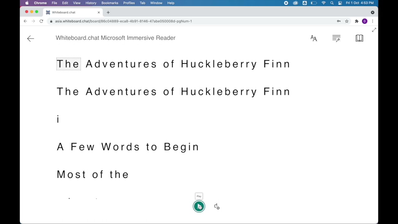 Read Aloud any text (including PDF) in Immersive Reader - YouTube