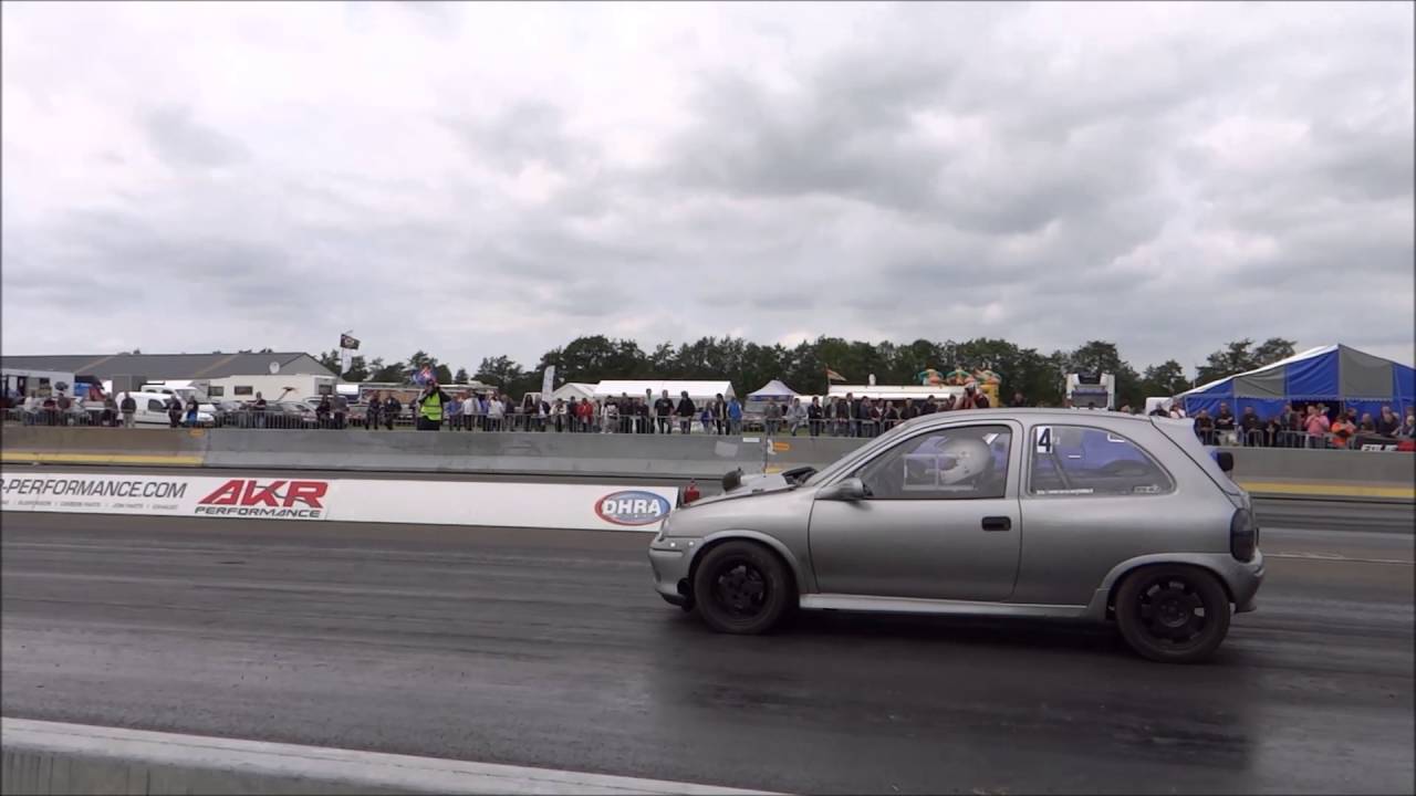 Supercharged C20XE 11,47 @ 190km/h - YouTube