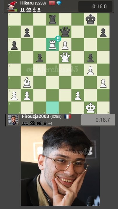 Triple Brilliant moves | Hikaru vs Firouzja | ALIREZA FIROUZJA Sacrificed The Rook and Queen # ...