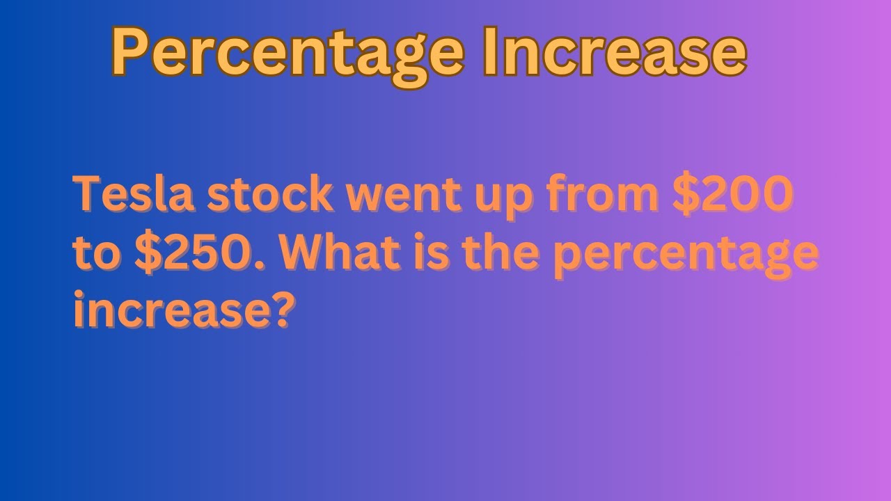 Percentage Increase Math Problem #math #mathematics #maths #percentage ...