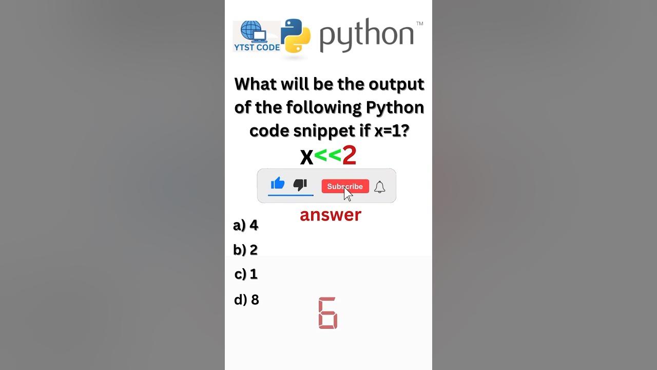 Basic Python Mcq Python Coding Programming Coder Youtube