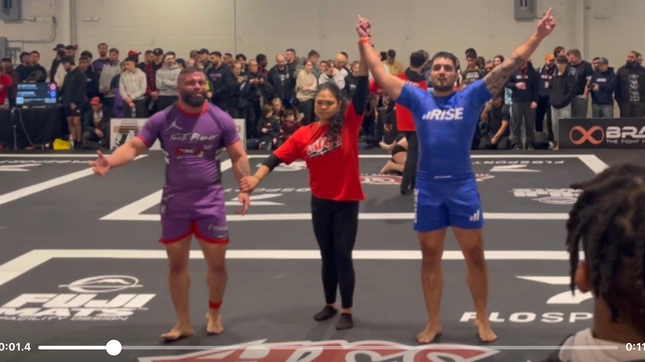 ADCC Open Toronto - Master/Advanced - Super heavy - Semi Final - Marcos ...