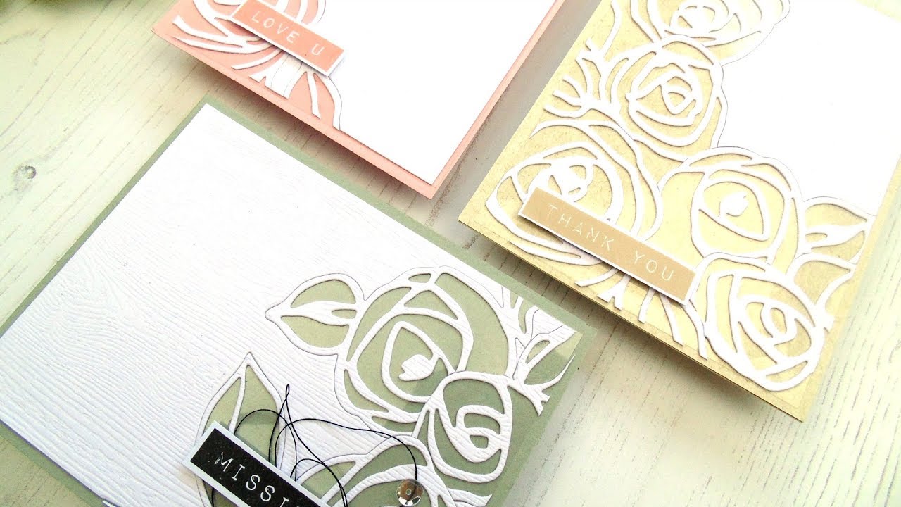 Lydia's Crafty Corner- Creating A Cover Die Effect Using Singular Dies ...