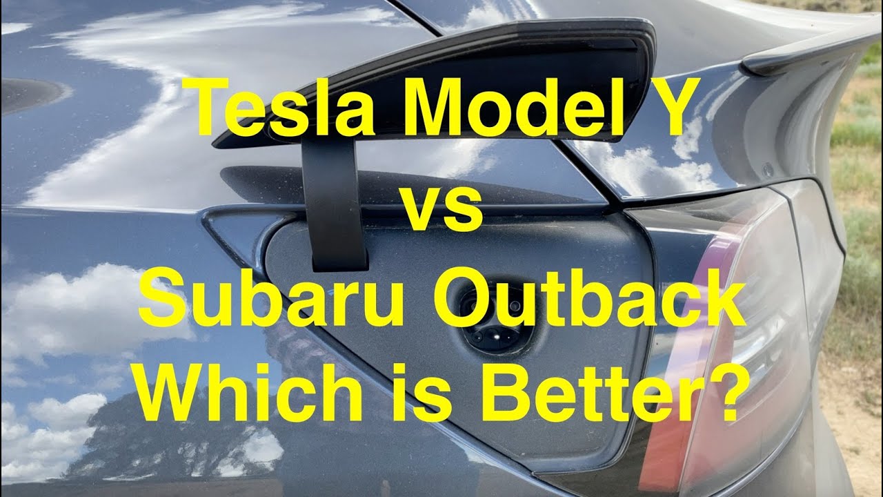 Tesla Model Y vs Subaru Outback, which is Better? - YouTube