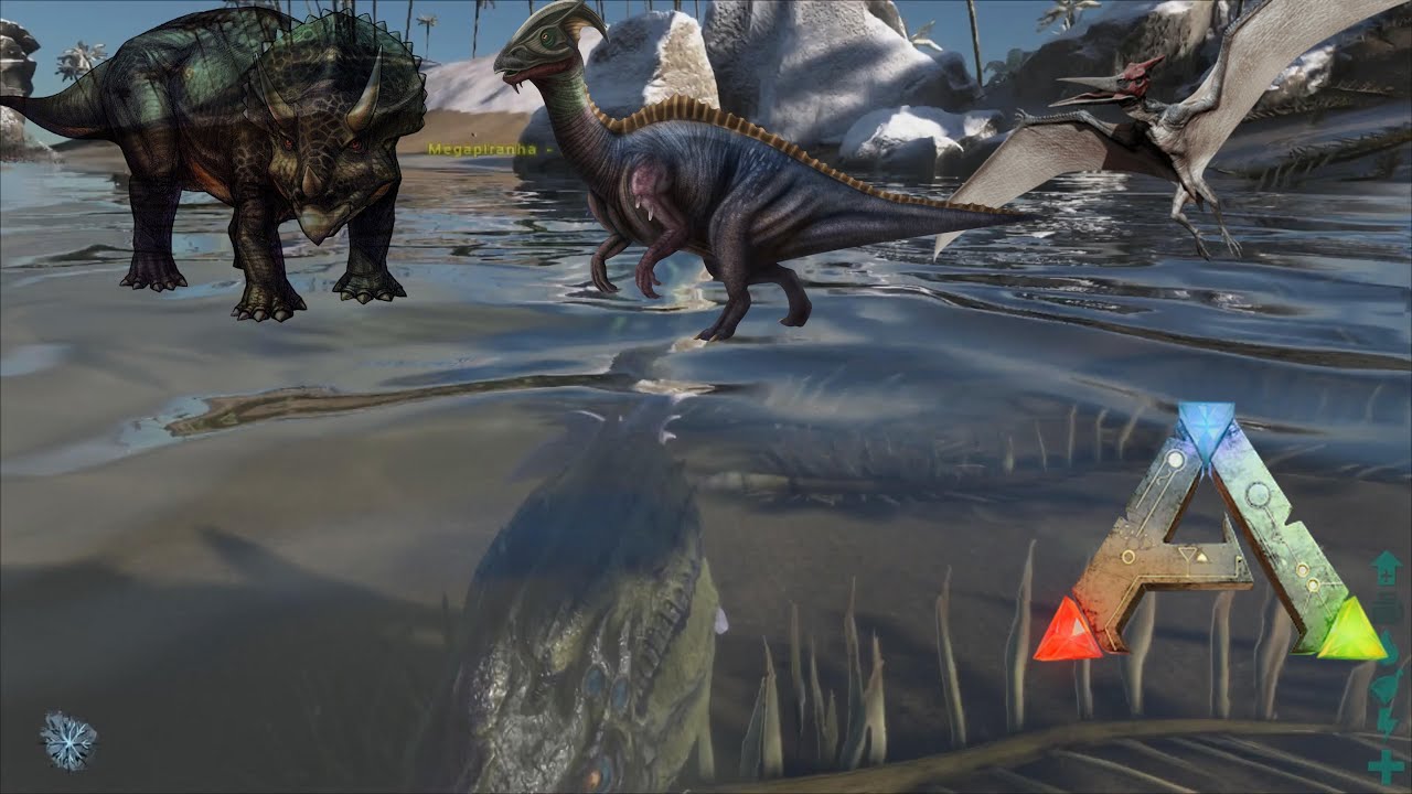 Ark Survival Evolved Play.3 Taming & Death - YouTube