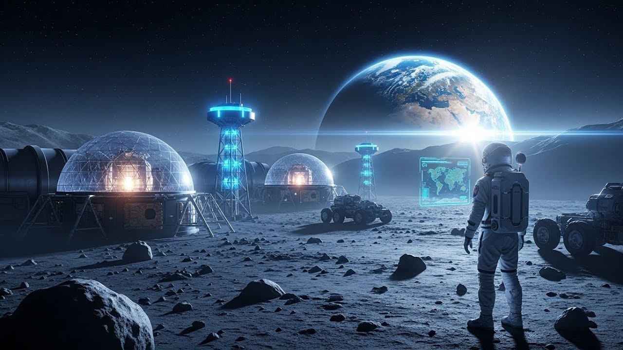 Lunar Expeditions 2055 The Future of Space Tourist - YouTube