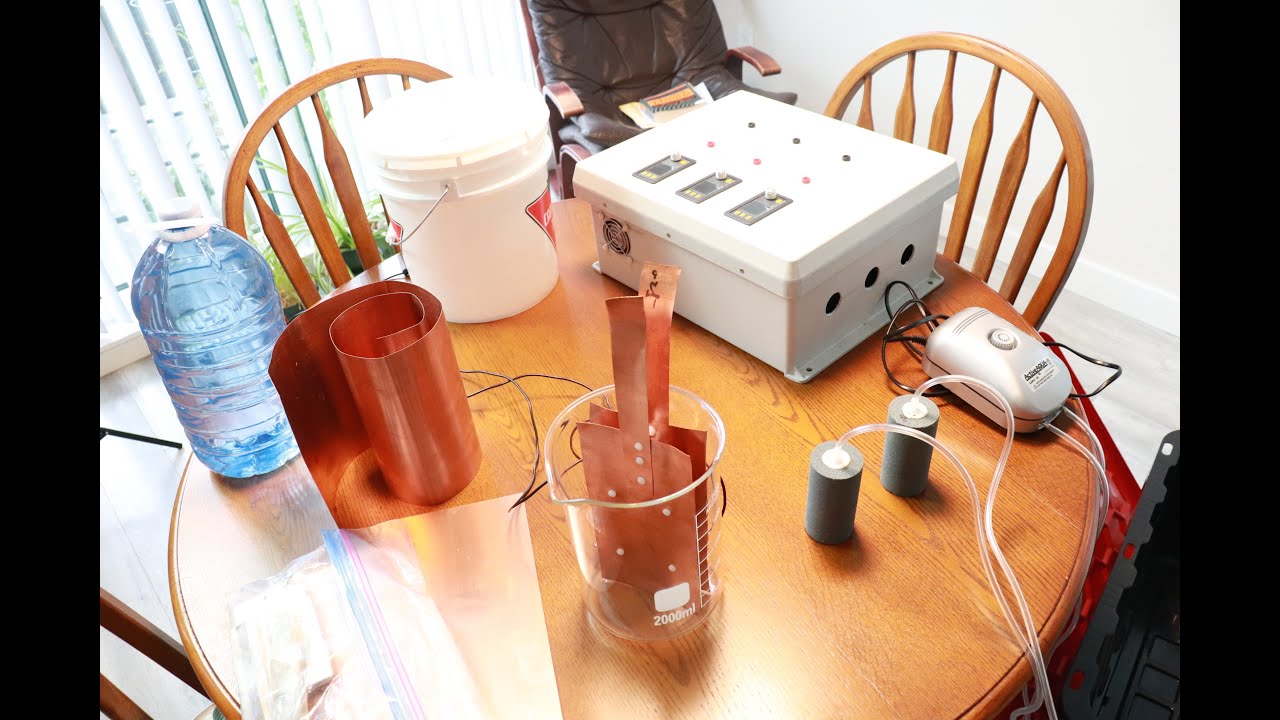 Making Colloidal Copper For Organic Fertilizer and Soil Enhancement ...