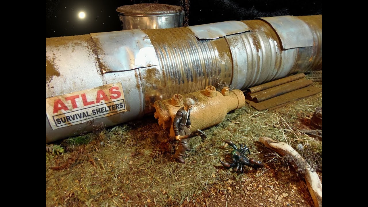 Deadly Encounter with a Radscorpion Diorama - YouTube