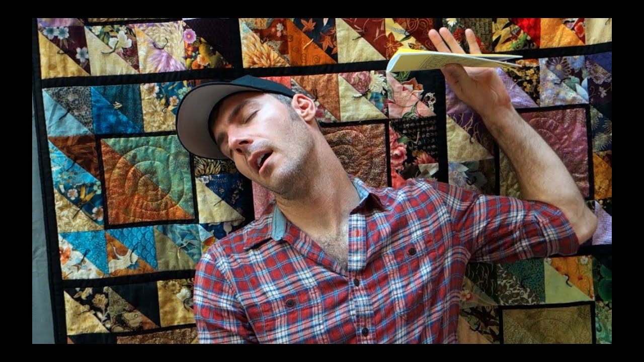 REAL MEN MAKE QUILTS!!! - [Living in Alaska Day 26] - YouTube