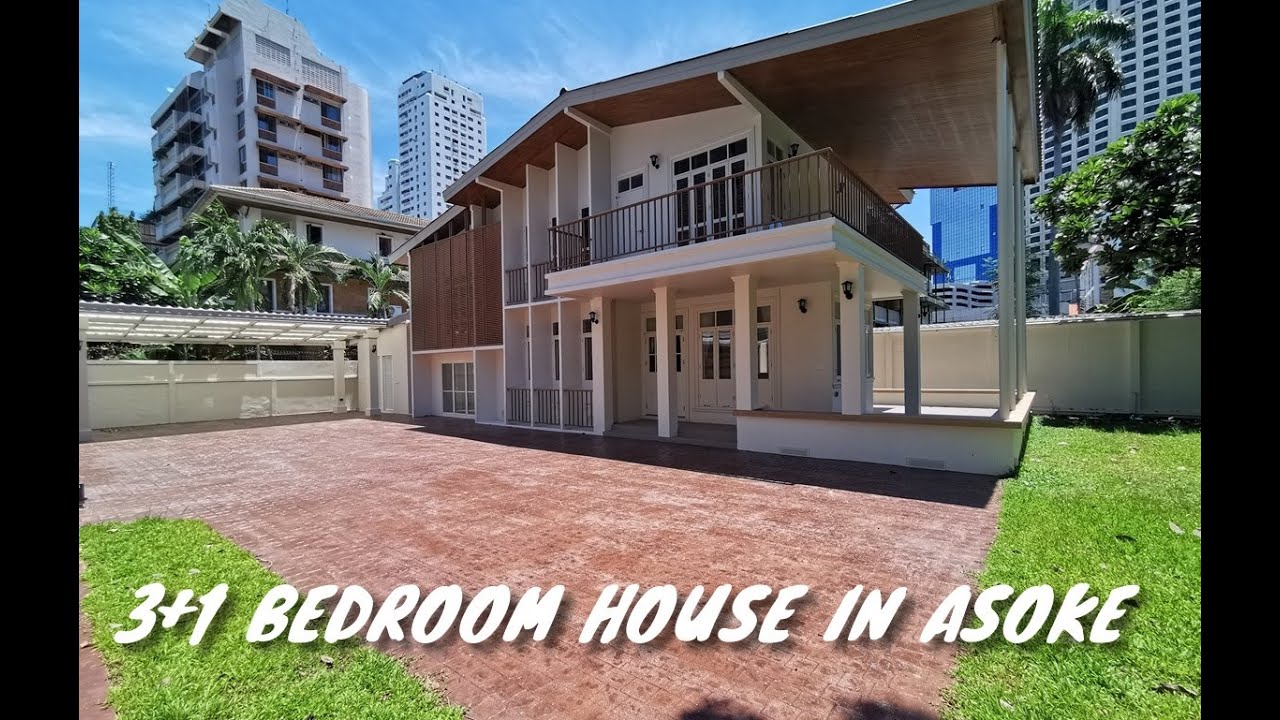 House for rent near BTS Asoke - YouTube