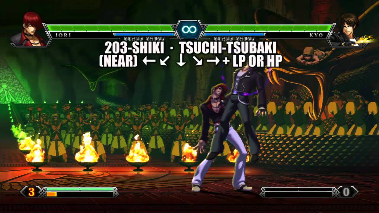 King of Fighters XIII - Iori Yagami (Team Yagami) (360, PS3) - YouTube