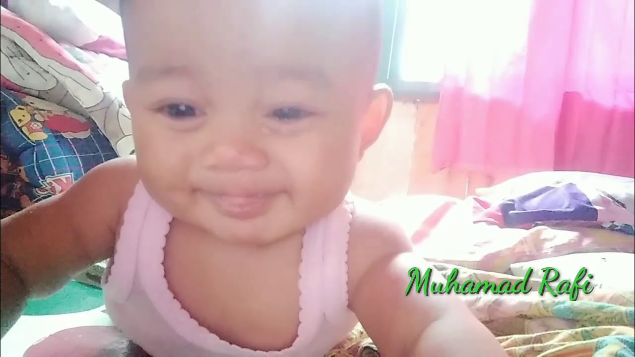 Muhamad rafi ..usia 5 bulan - YouTube