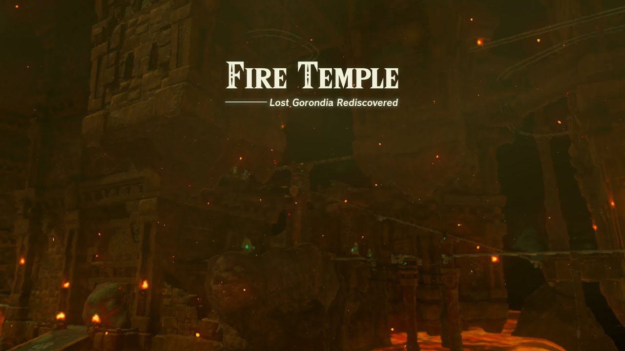 Zelda Tears of the Kingdom - Fire Temple Walkthrough (All Fire Temple ...