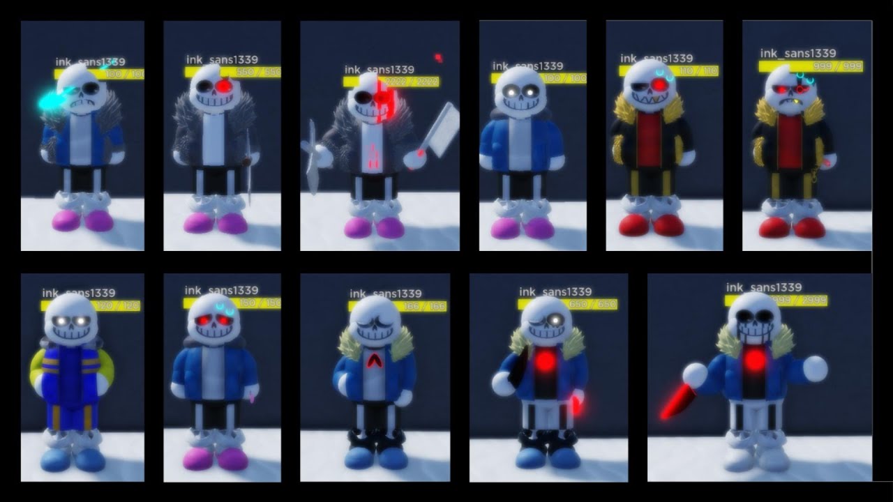 {Roblox}(Weak horror sans~Killer sans Lethal Deal)[Undertale ...