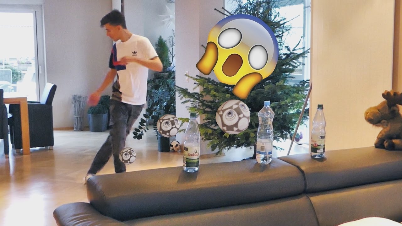 Ultimate Football/Soccer Trick shots at home - Every day Situations by ...