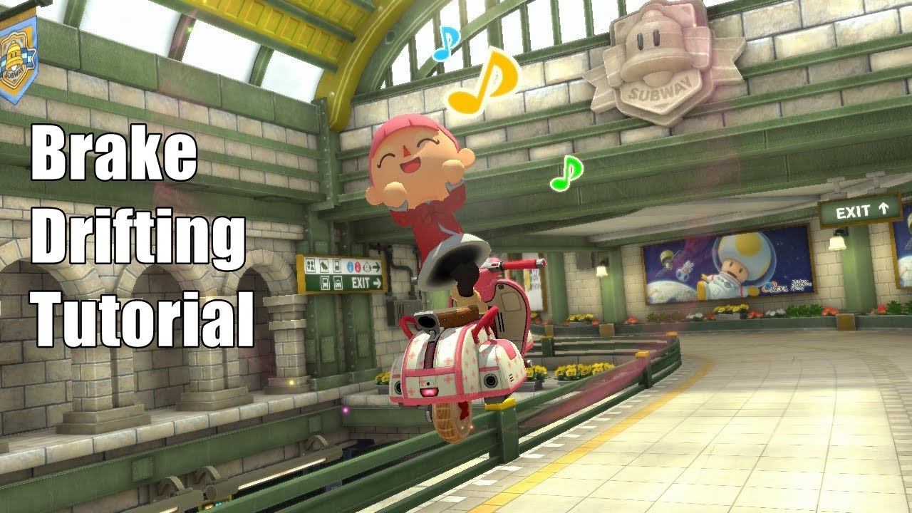 Brake Drifting Tutorial for Mario Kart 8 Deluxe - YouTube
