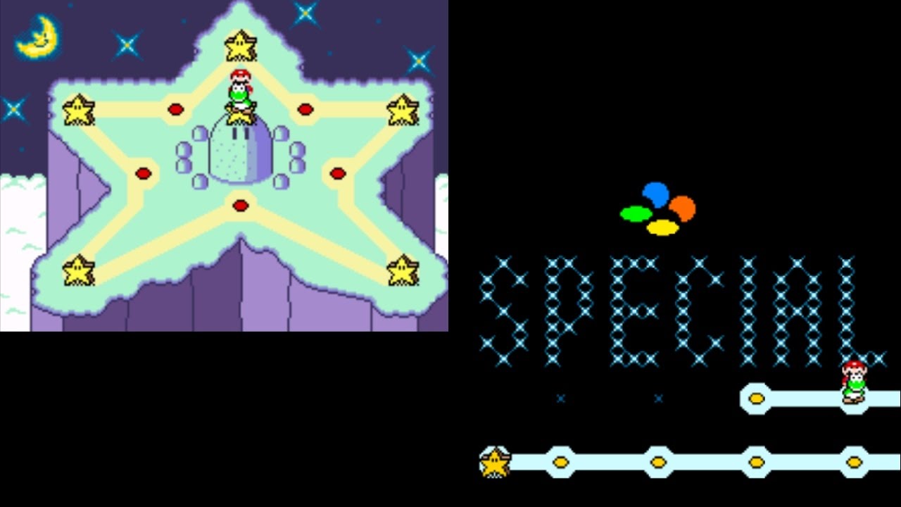 Super Mario World 100% | Episode 7 - Star Road , Special . - YouTube
