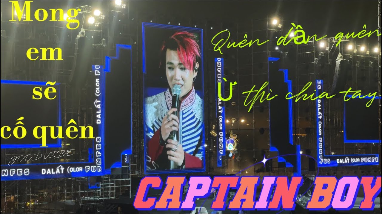 Captain Boy live at Da Lat Music Festival| ĐÀ LẠT 2/9/2024 - YouTube