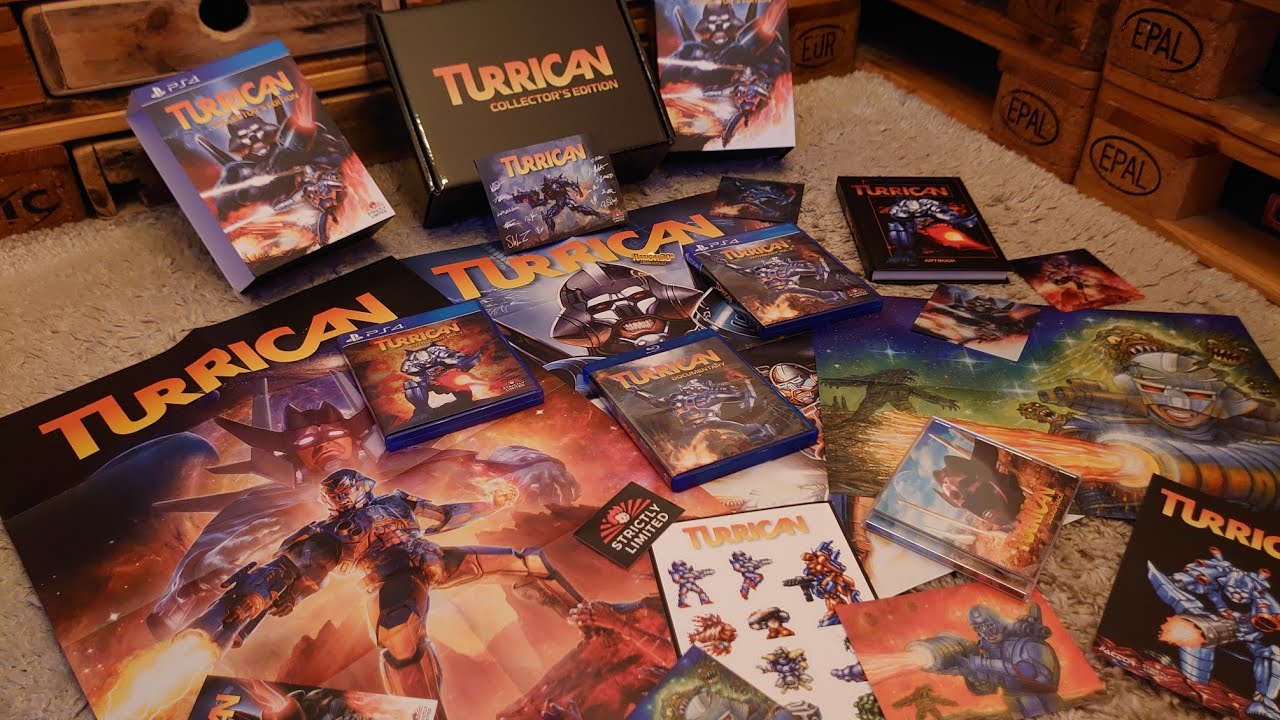 📦 Unboxing TURRICAN COLLECTOR'S EDITION Strictly Limited Games - YouTube