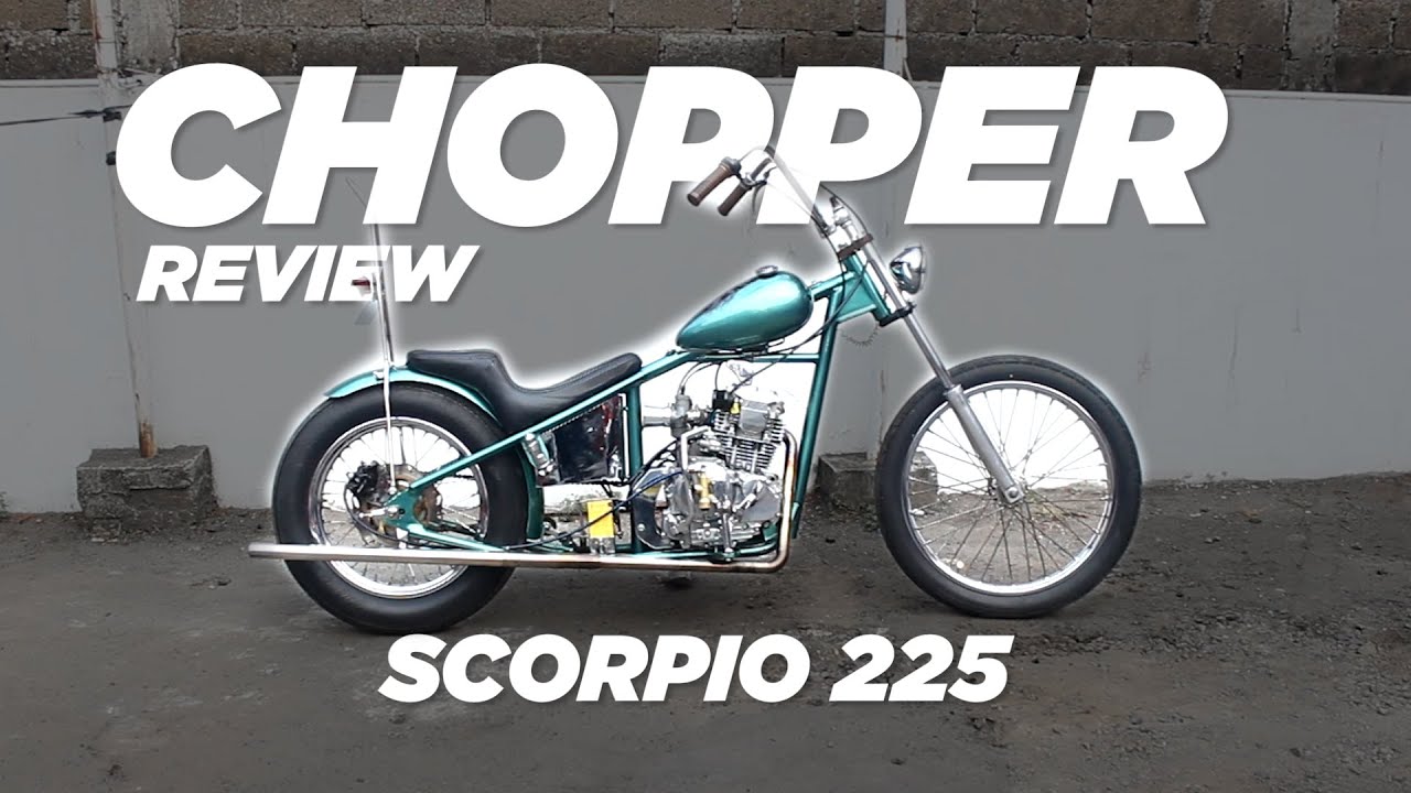 Review Chopper Yamaha Scorpio 225cc Bekas Selebgram - #otosans - YouTube