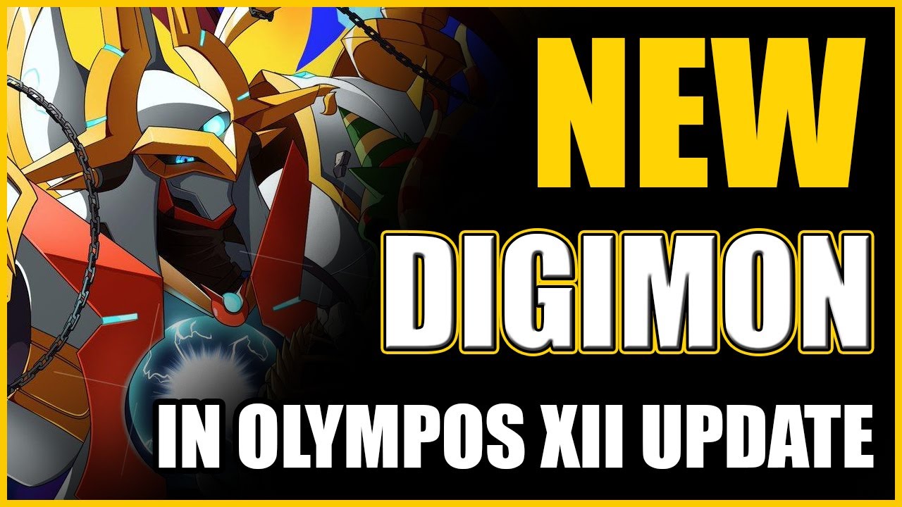 ALL NEW Digimon List | Olympos XII Update Tamers Reborn - YouTube