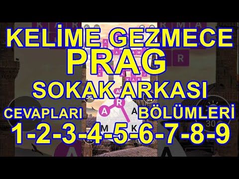 Kelime Gezmece- PRAG  -SOKAK ARKASI- 1-2-3-4-5-6-7-8-9 Bölüm Cevapları